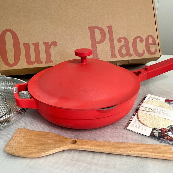 Our Place | Kitchen | Our Place Always Pan Heat Red Discontinued Color ...